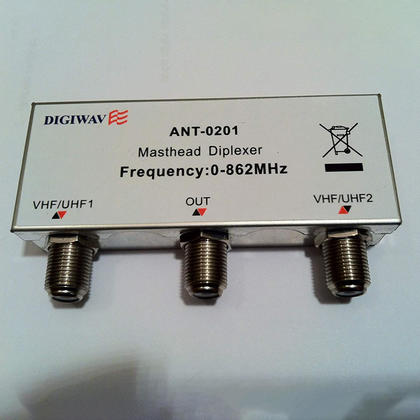 High Performance Digiwave ANT 0201 2 in 1 out Diplexer for OffAir ...