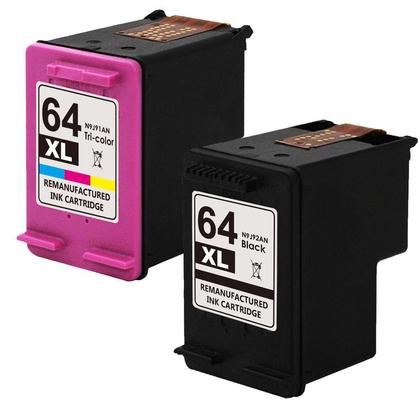 HP 64XL Ink High Yield Ink Cartridge Combo Pack