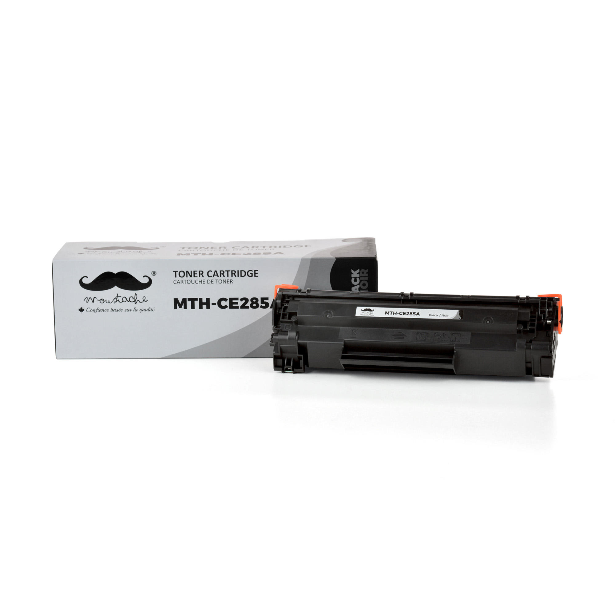 Compatible HP 85A CE285A Black Toner Cartridge - Moustache® at ...