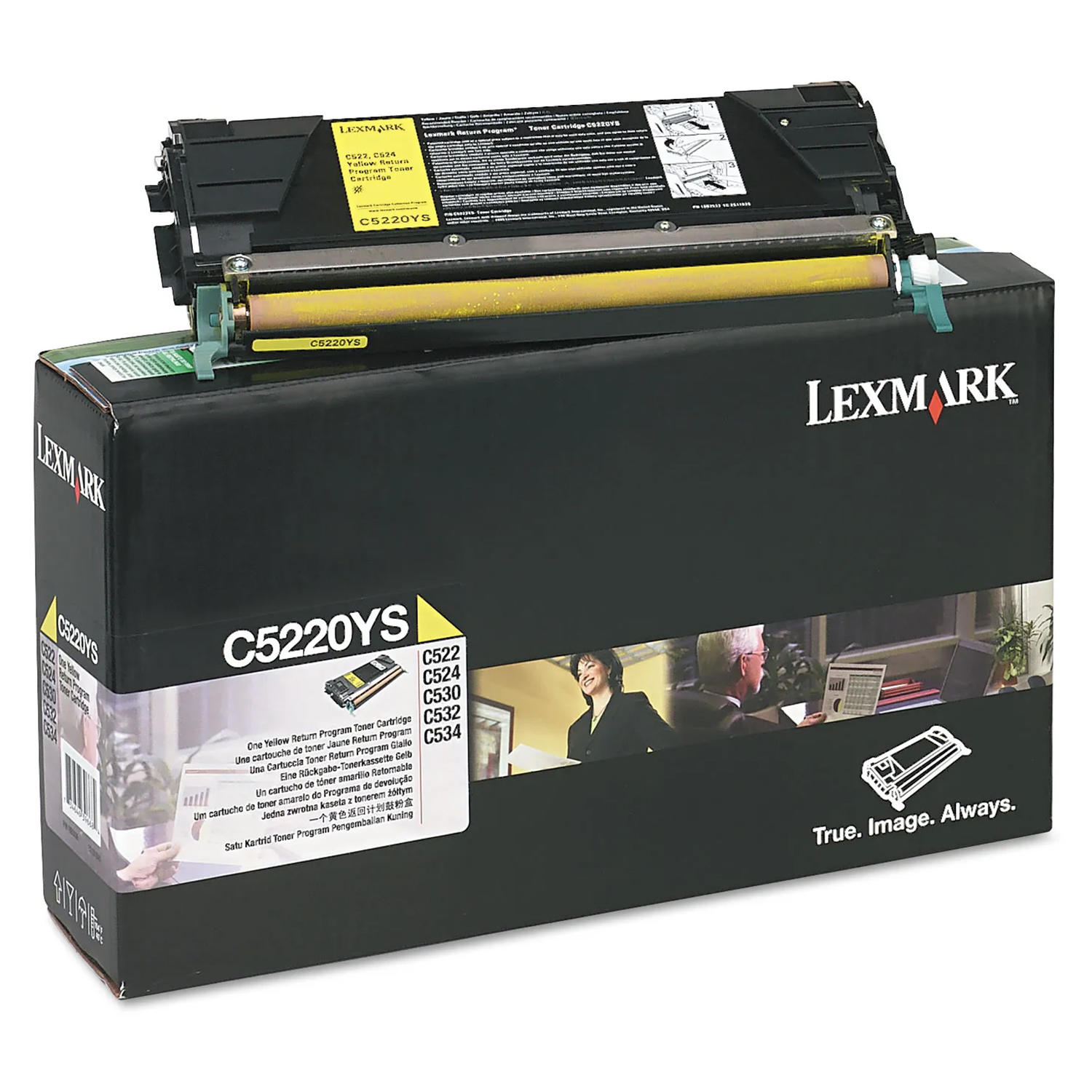 Lexmark C5220YS Original Yellow Return Program Toner Cartridge at ...