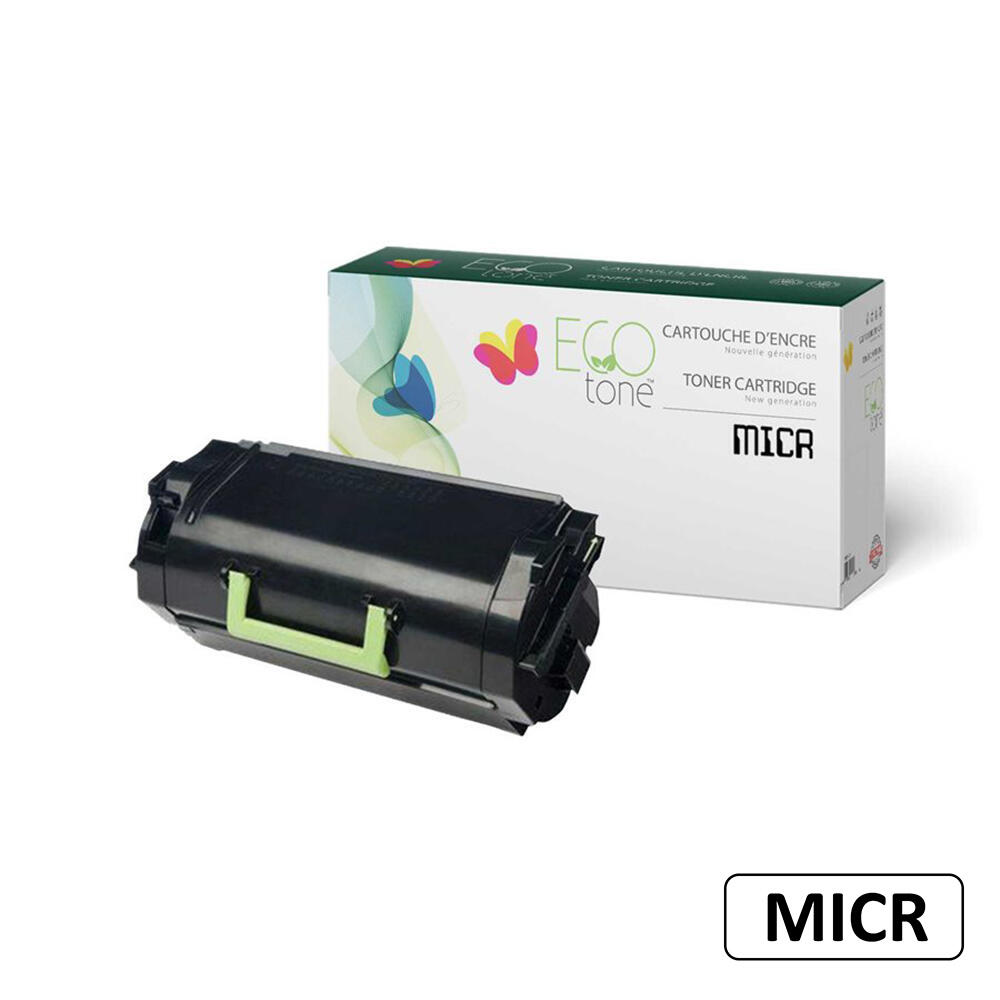Premium Quality Lexmark 521H 52D1H00 MICR Remanufactured Black Toner ...