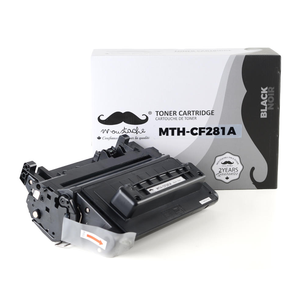 Compatible HP 81A CF281A Black Toner Cartridge - Moustache® at ...