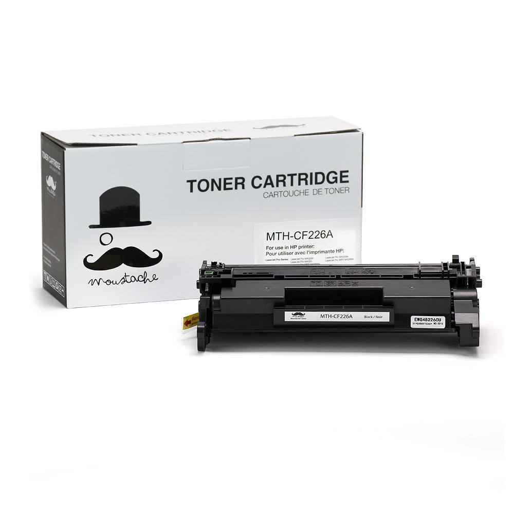 Compatible HP 26A CF226A Black Toner Cartridge - Moustache® at ...
