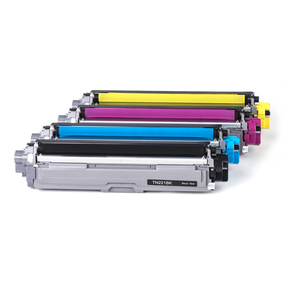 Brother TN221 TN225 Compatible Toner Cartridge Combo BK/C/M/Y ...