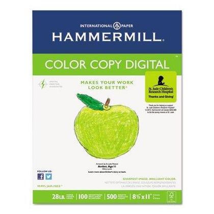Hammermill Color Copy Paper, 28 lbs, Letter / 8-1/2 x 14" / 11 x 17 ...