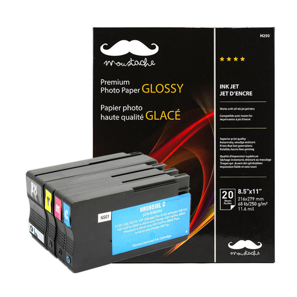 Remanufactured ( Compatible ) HP 950XL 951XL Ink cartridge with ...