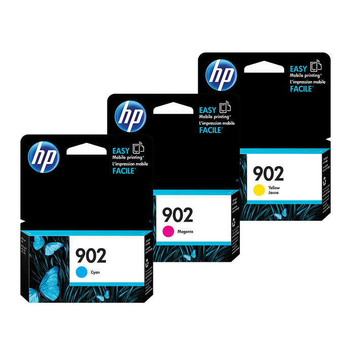 HP 902 Original Ink Cartridge Combo C/M/Y at InkJetSuperStore