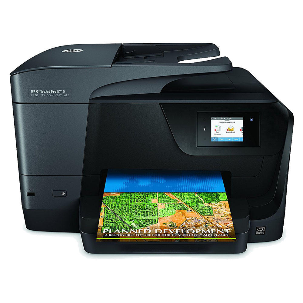 HP OfficeJet Pro 8710 Wireless Color All-in-One Inkjet Printer (M9L66A ...