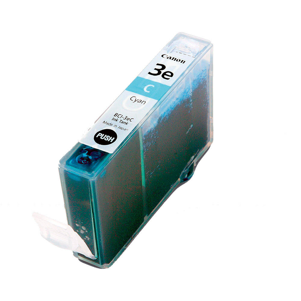 Canon BCI-3eC Original Cyan Ink Cartridge - No Box at InkJetSuperStore