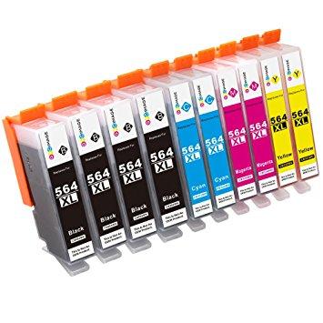 Compatible HP 564XL Ink Cartridge Combo High Yield - Economical Box ...