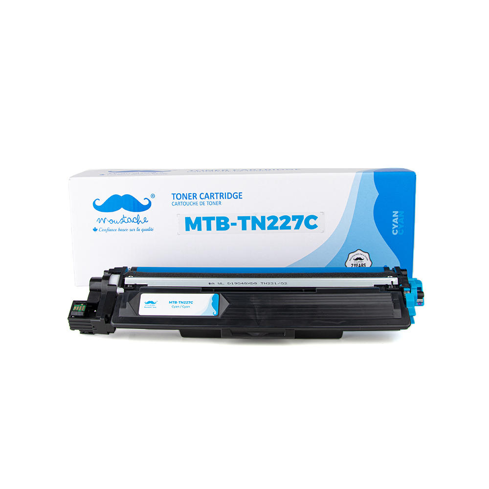 Brother TN227 Compatible Cyan Toner Cartridge High Yield Version of ...